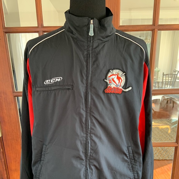 CCM | Jackets & Coats | Ccm Hockey Nj Bandits Minor League Windbreaker ...